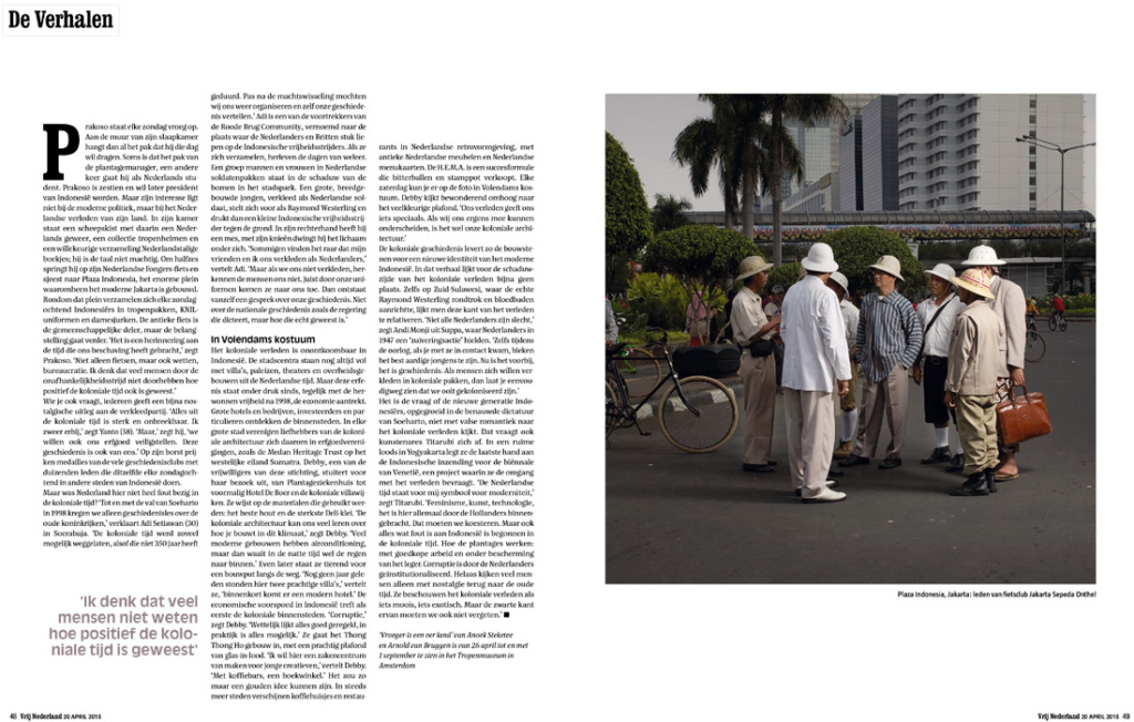 Colonial Desire – Vrij Nederland – Histori Bersama