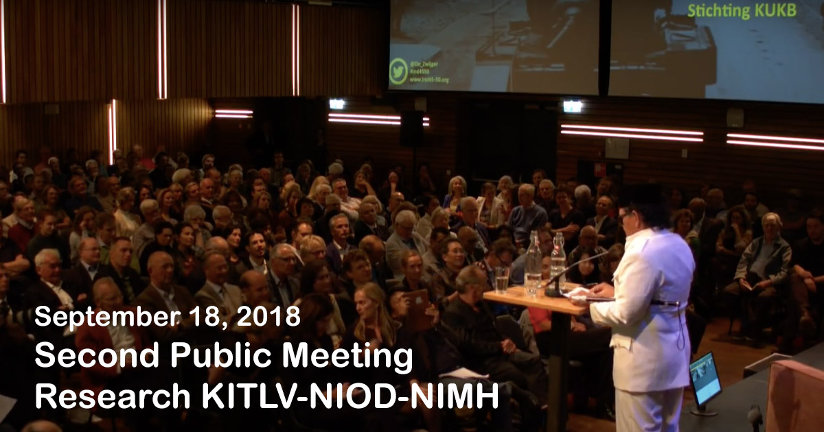 Second Public Meeting Dutch Research Project – Histori Bersama
