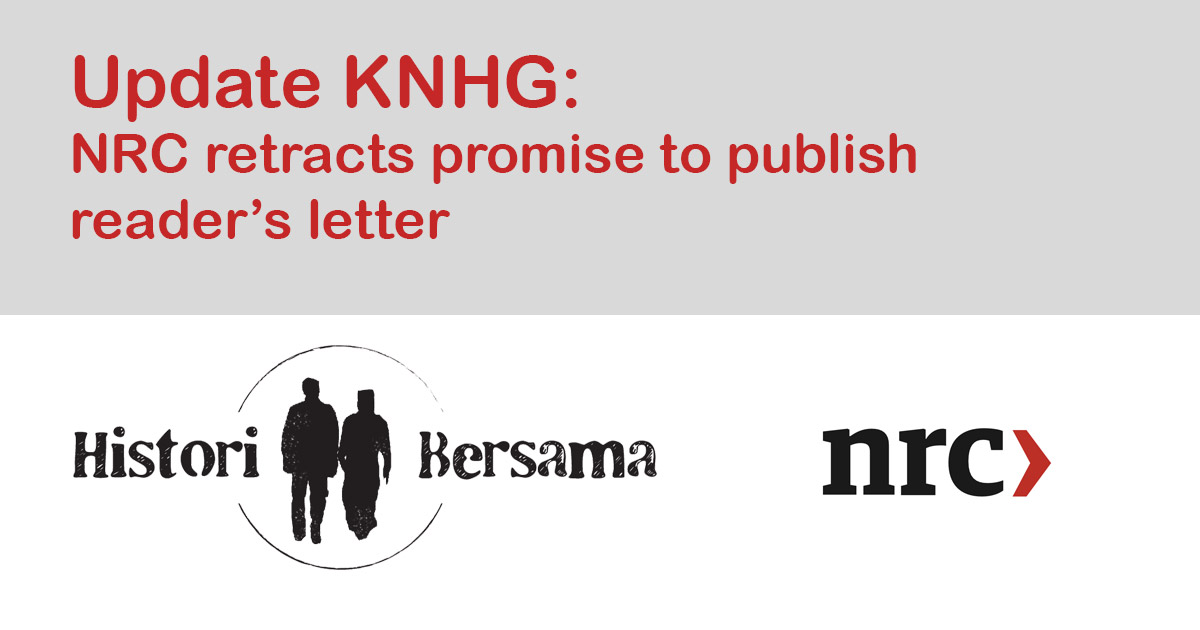 Update KNHG: NRC retracts promise to publish reader’s letter – Histori ...